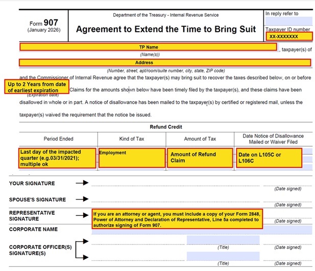 Understanding Letter 105-C, Disallowance of the Employee Retention ...