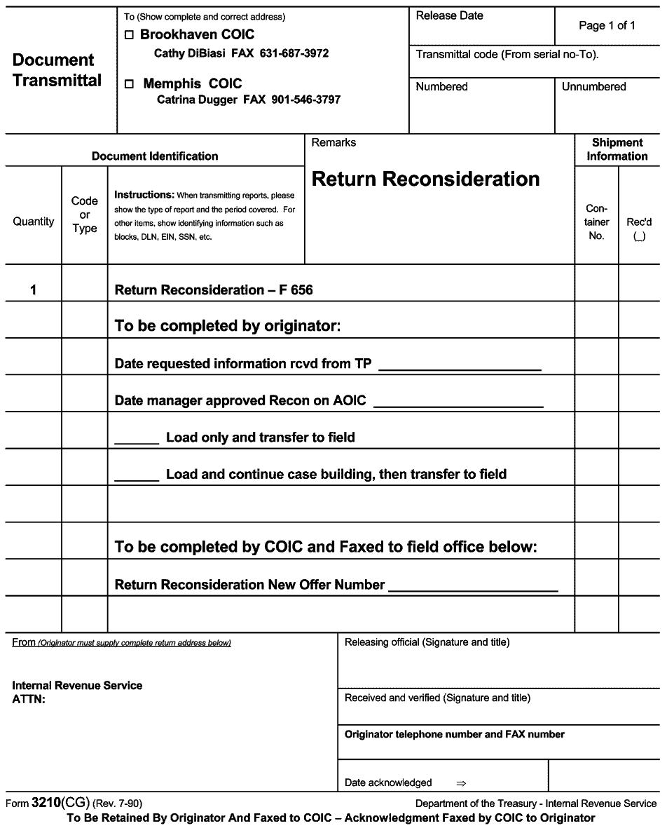 5.8.7 Return, Terminate, Withdraw, and Reject Processing | Internal ...