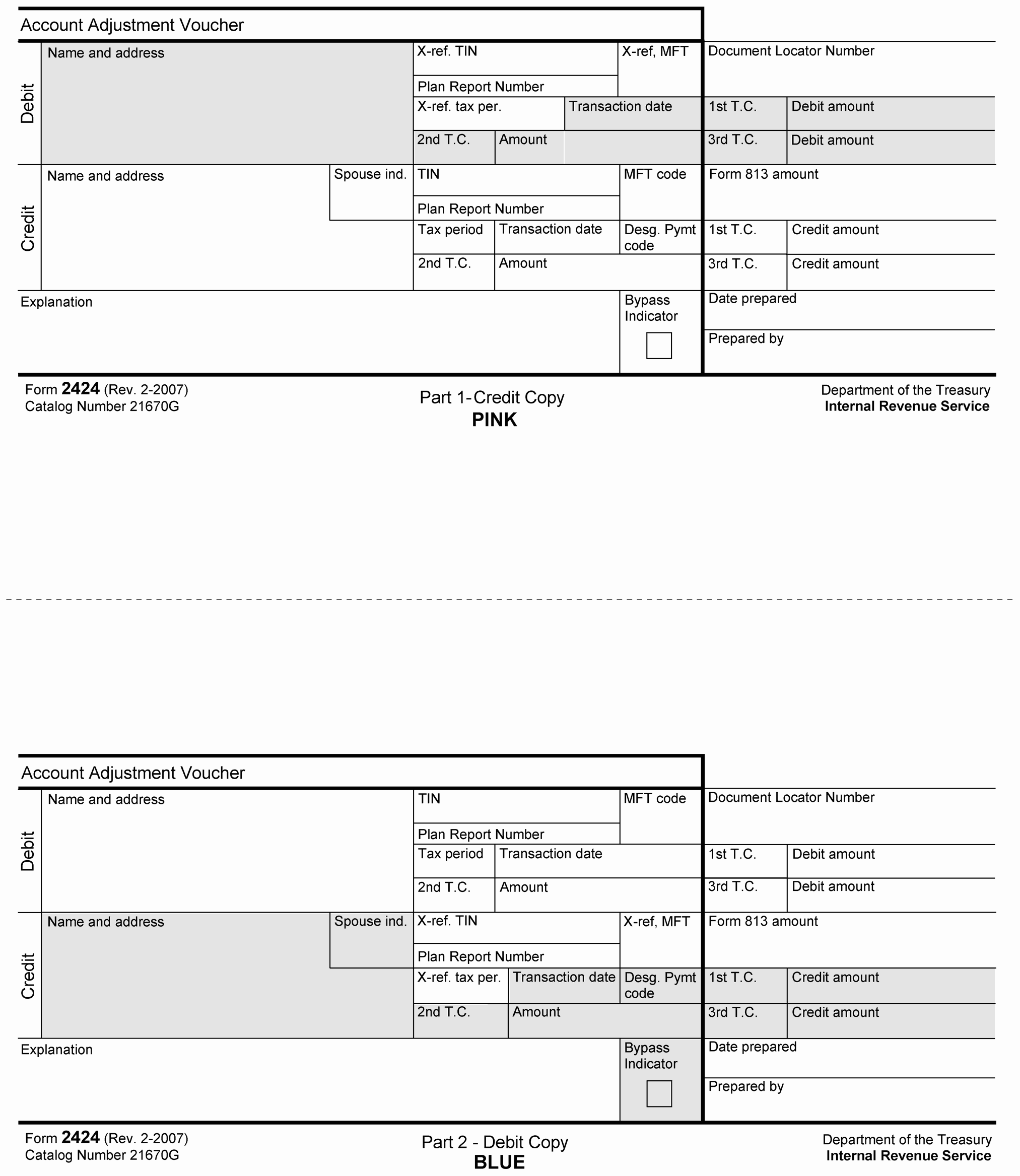 3.17.21 Credit and Account Transfers | Internal Revenue Service